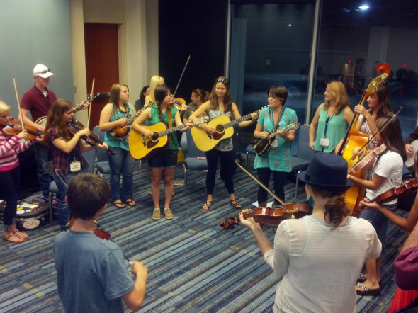 Hot pickin' kids all over IBMA - Bluegrass Today