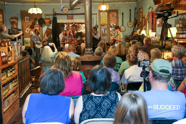Greg Blake at the Montgomery General Store in Gold Hill, NC - Bluegrass ...
